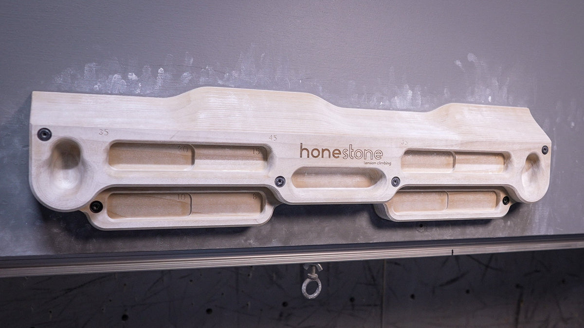 Hangboard Overview: The Honestone – Tension Climbing